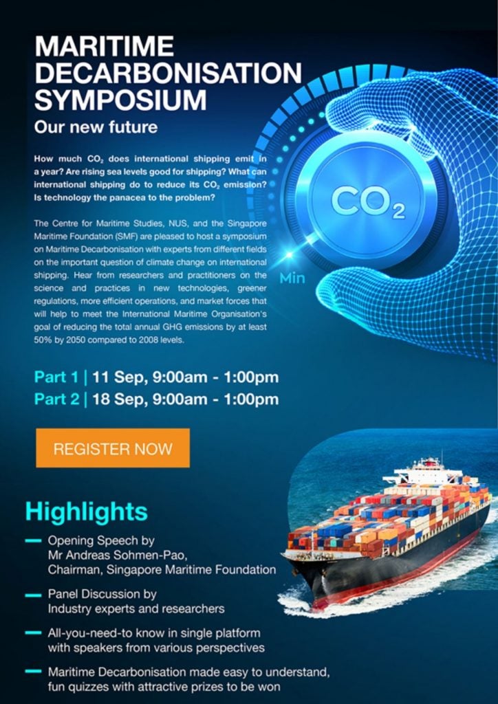 CMS Webinar : Maritime Decarbonisation Symposium - Asia-Pacific Centre ...