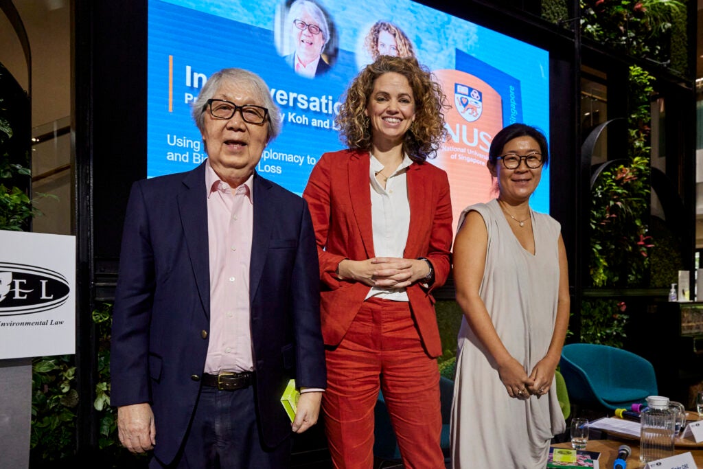 In conversation with Professor Tommy Koh and Laura Clarke OBE: Using Law and Diplomacy to ...