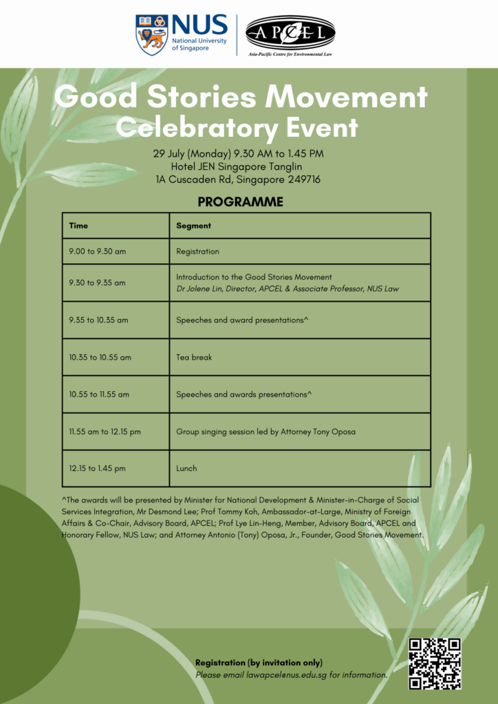 APCEL Good Stories Movement Celebratory Event - Asia-Pacific Centre for ...
