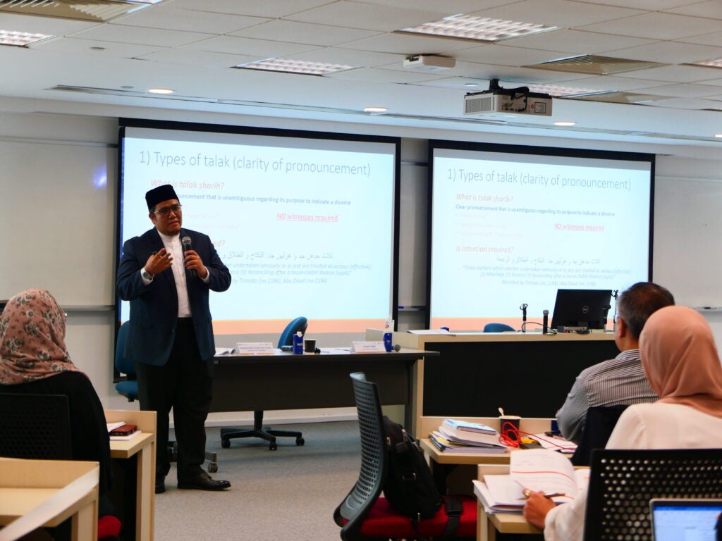 [CALS] Muslim Law Practice Course 2024 - Centre for Asian Legal Studies