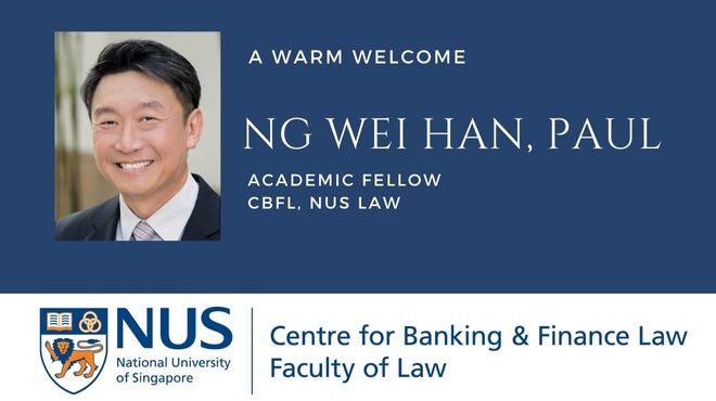 CBFL welcomes Paul Ng Wei Han as our Academic Fellow - Centre for ...