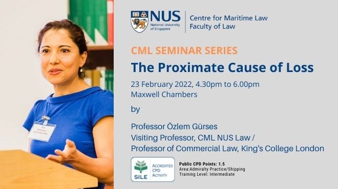 CML welcomes Visiting Professor Özlem Gürses - Centre for Maritime Law