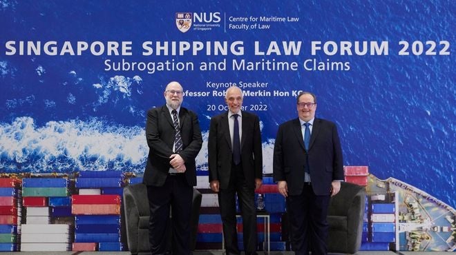 Singapore Shipping Law Forum 2022: Subrogation and Maritime Claims by ...