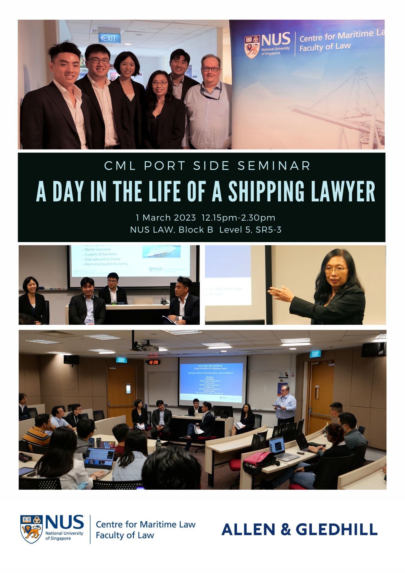 CML Port Side Seminar: A Day in the Life of a Shipping Lawyer - Centre ...
