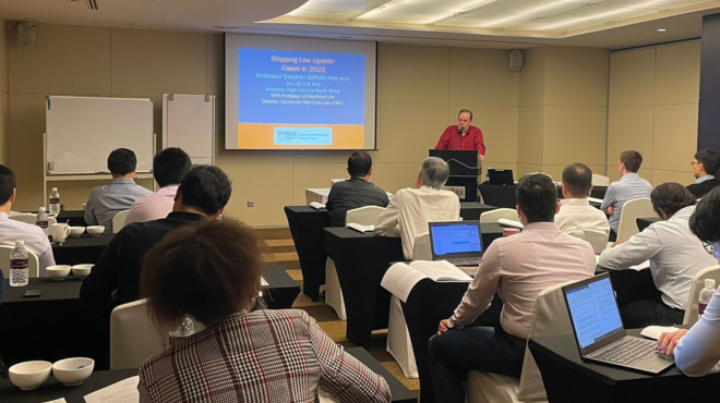 CML Short Course: Shipping Law Update: cases in 2022 - Centre for ...