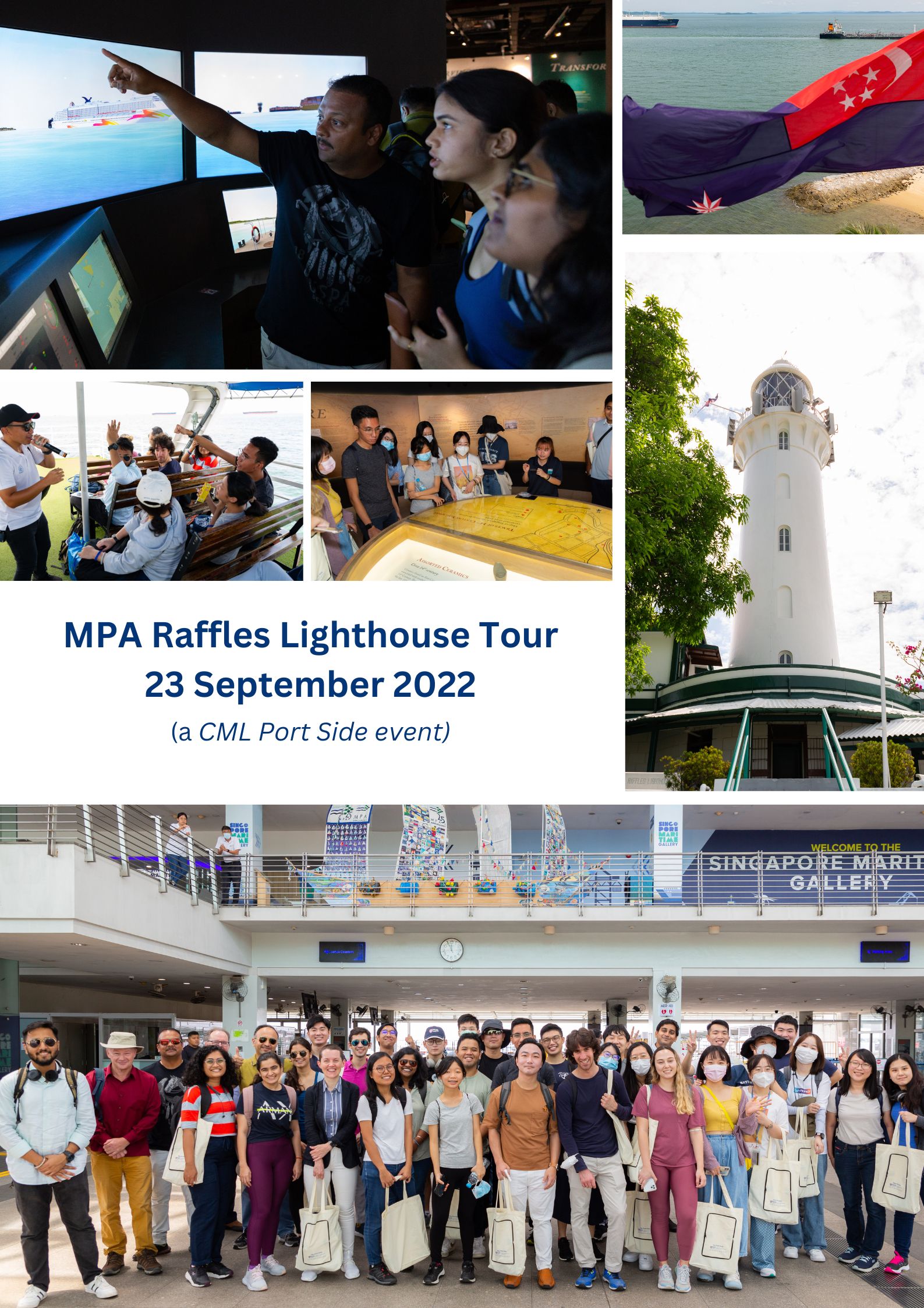 CML Port Side: MPA Raffles Lighthouse Tour - Centre for Maritime Law