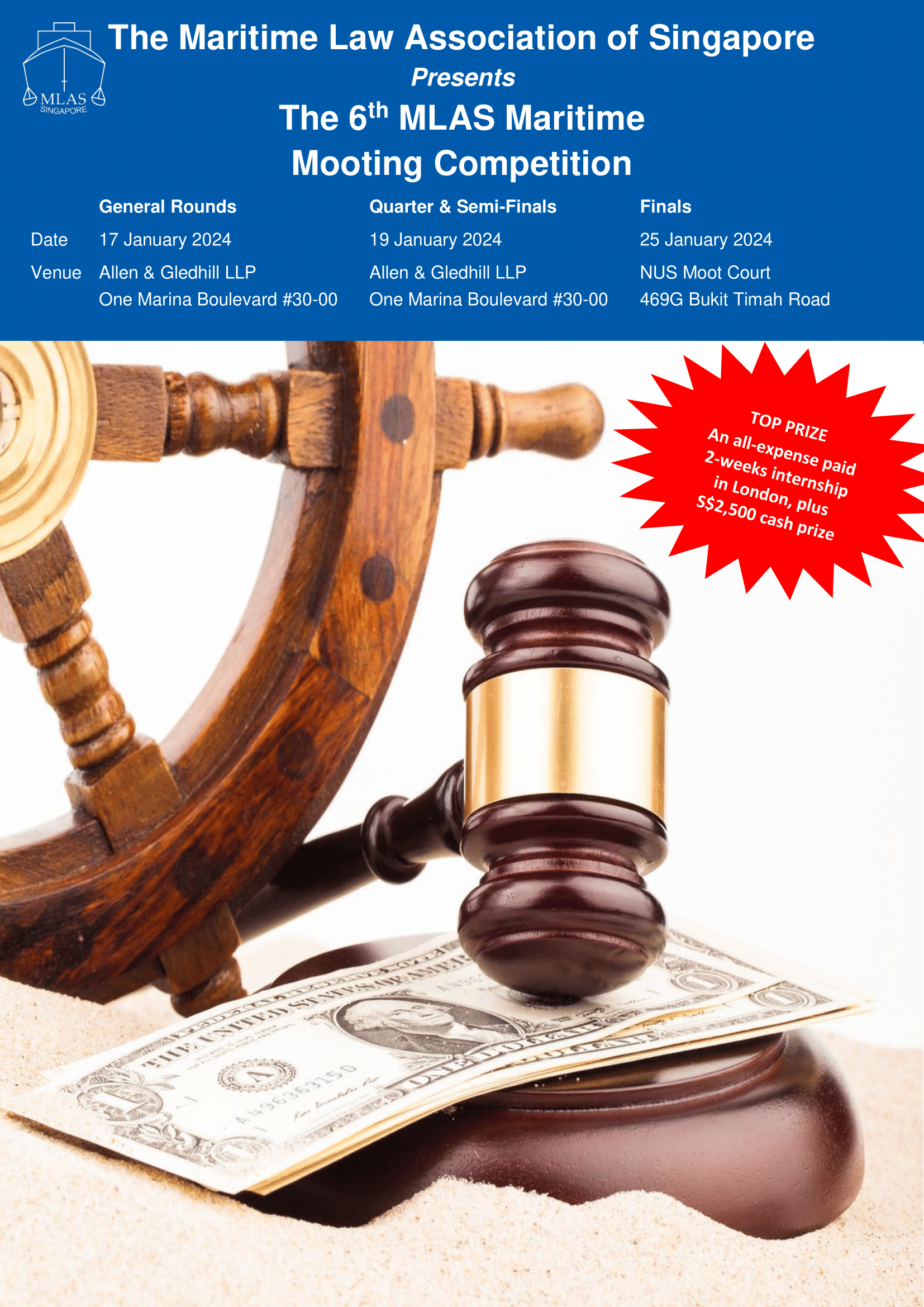 The 6th MLAS Maritime Mooting Competition 2024 – Grand Finals - Centre ...