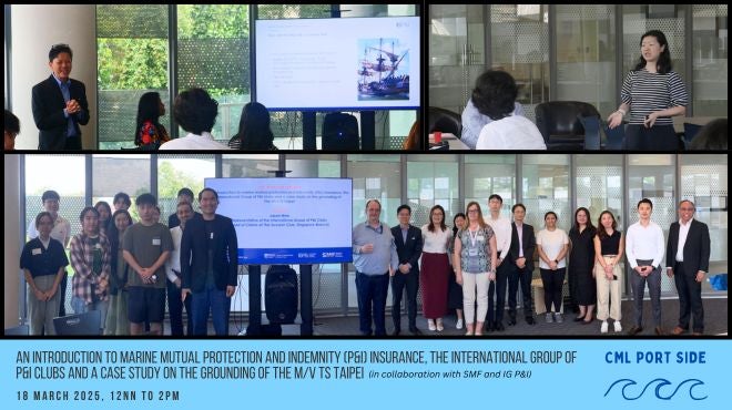 CML Port Side Seminar: An introduction to marine mutual protection and ...