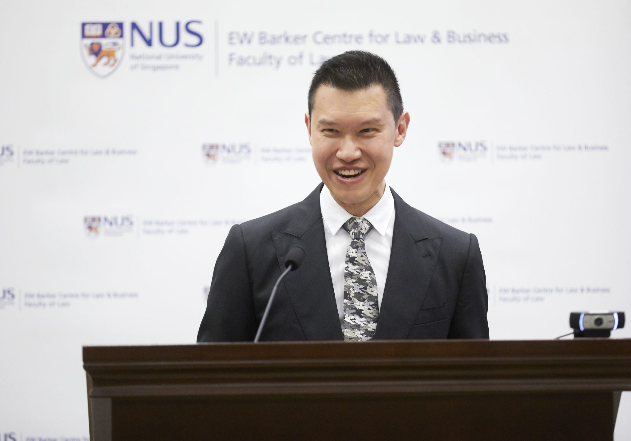 Professor Graeme Dinwoodie delivers 3rd EW Barker Centre for Law ...