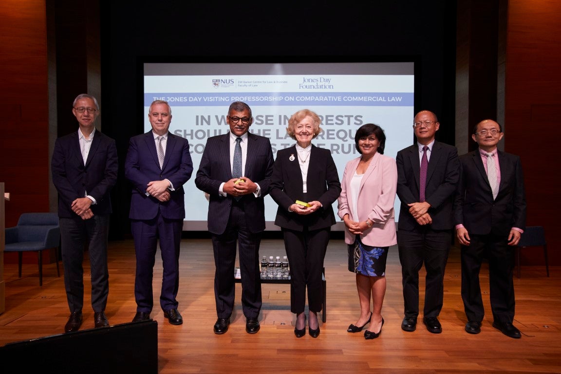 The Right Hon Lady Arden of Heswall DBE delivers the first Jones Day ...