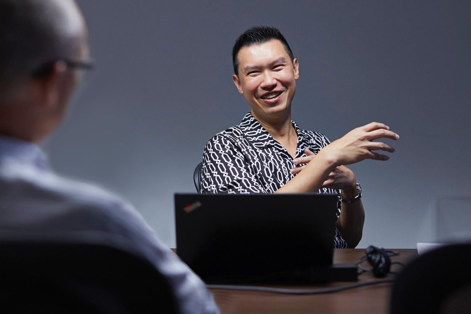 Justice David Goddard Visits TRAIL - Centre for Technology, Robotics ...