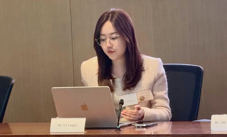 Yangzi Li at the 9th VIPP Roundtable at CityU - Centre for Technology ...