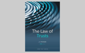 The 12th edition of James Penner’s book, The Law of Trusts, has been ...