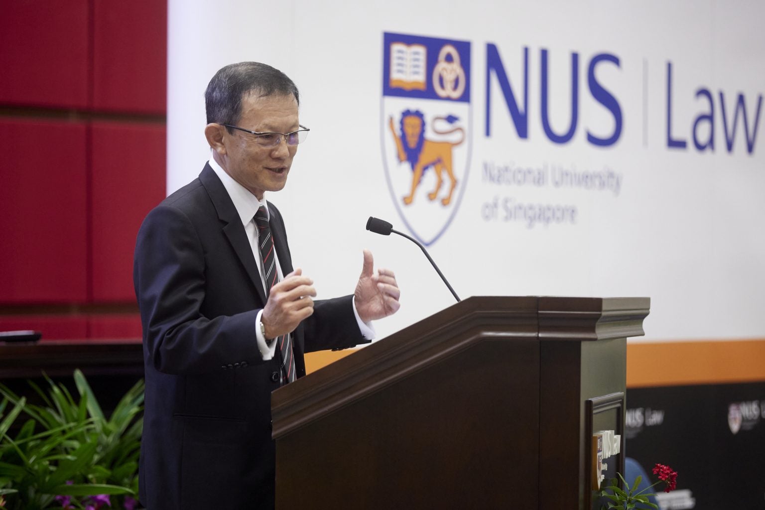Professor Hans Tjio delivers C J Koh Professorial Lecture - NUS Law