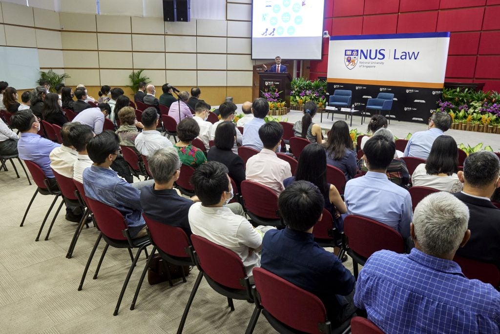 Professor Dev Gangjee delivers Lionel A Sheridan Professorial Lecture - NUS Law