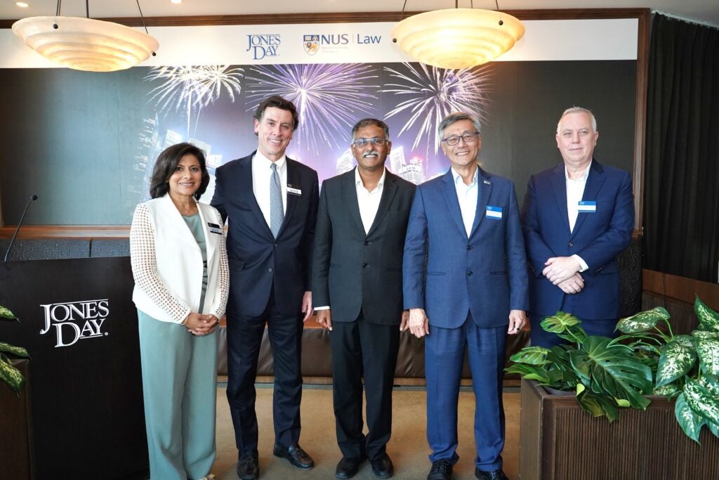 NUS Law announces the Stephen Brogan–Jones Day Legal Fellowship on the ...