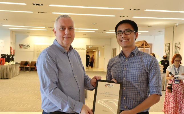 2024 Faculty Annual Teaching Excellence Awards - NUS Law