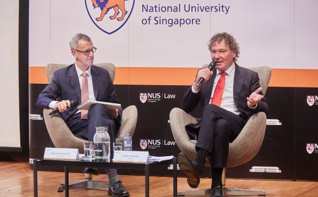 Professor James Penner delivers Kwa Geok Choo Professorial Lecture in Property Law - NUS Law