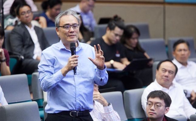 Professor James Penner delivers Kwa Geok Choo Professorial Lecture in ...