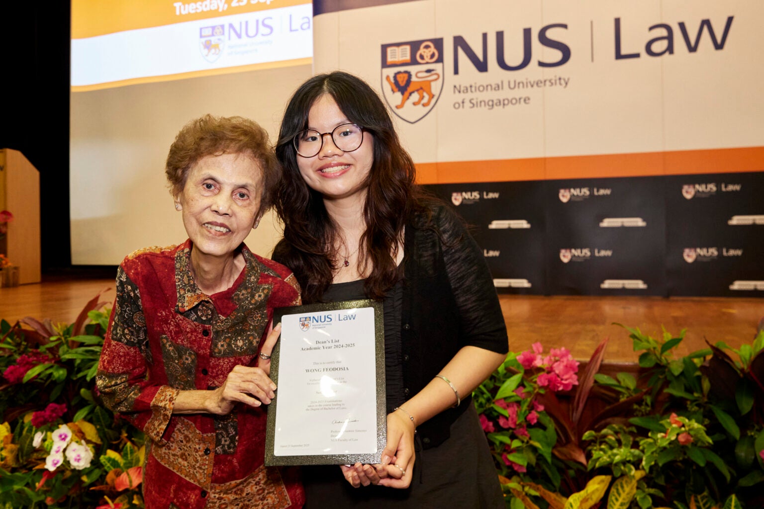 NUS Law 'family' reunites at Dean’s List & Awards Ceremony 2025 - NUS Law