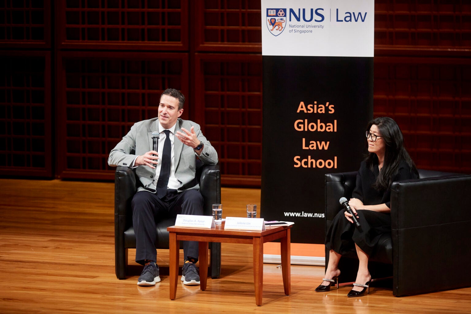 Professor Douglas Kysar delivers Visiting Tan Ah Tah Professorial ...