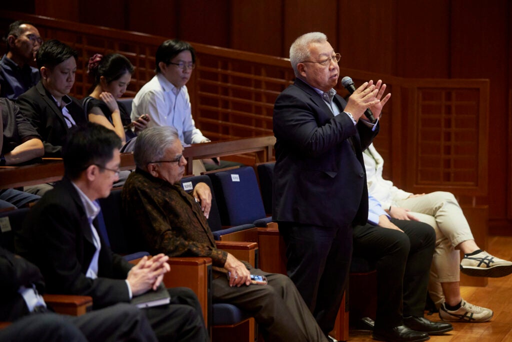 Professor James Fowkes delivers Chan Sek Keong Visiting Professorial ...